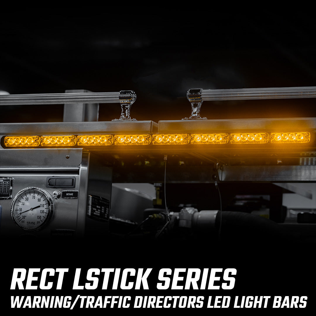 RECT L-Stick Series LED Light Bars (Warning/Traffic Directors) – TOMAR ...