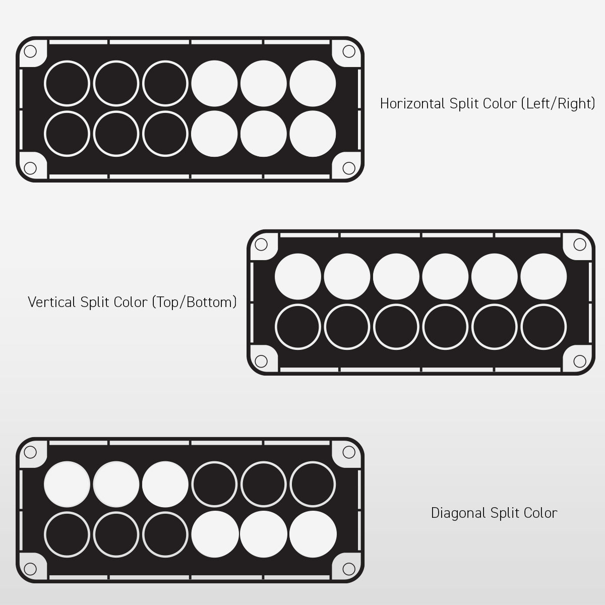 R37 Revolution Series Warning Split Color LED Light – TOMAR Automotive