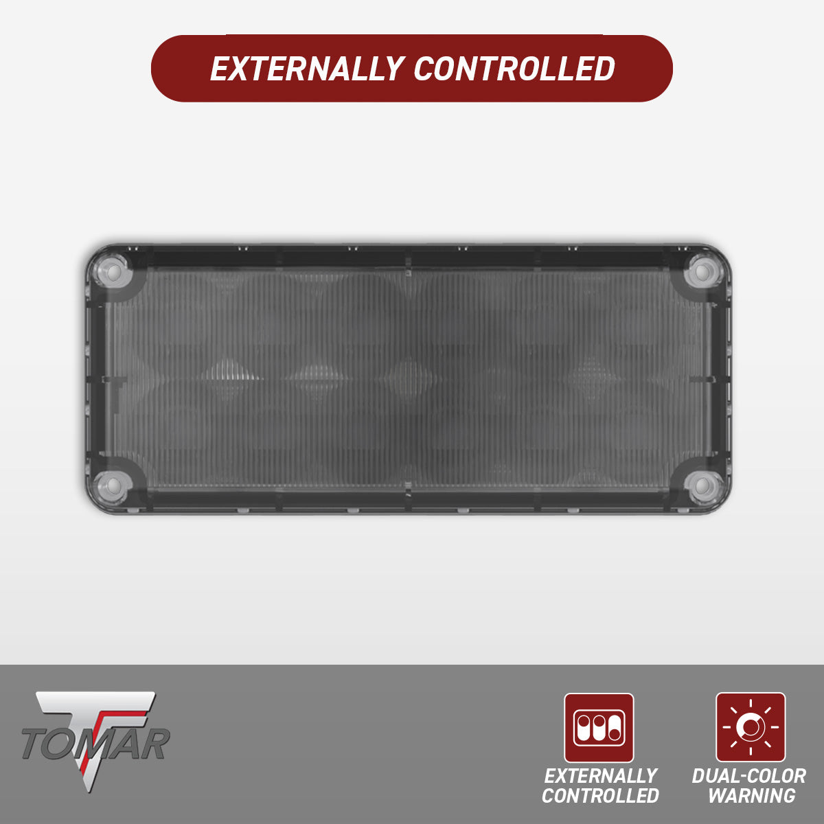 R37 Revolution Series Dual Color Externally Controlled LED Warning ...