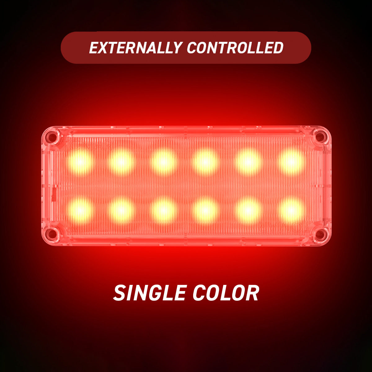R37 Revolution Series Single-Color Externally Controlled LED Light ...