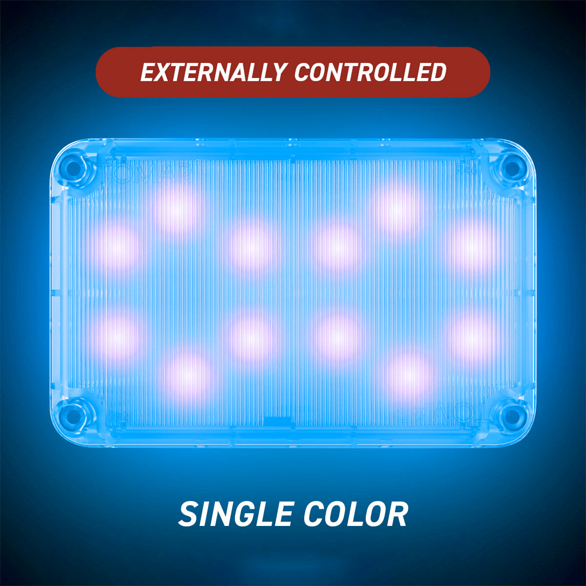R46 Revolution Series Single Color Externally Controlled LED Light ...