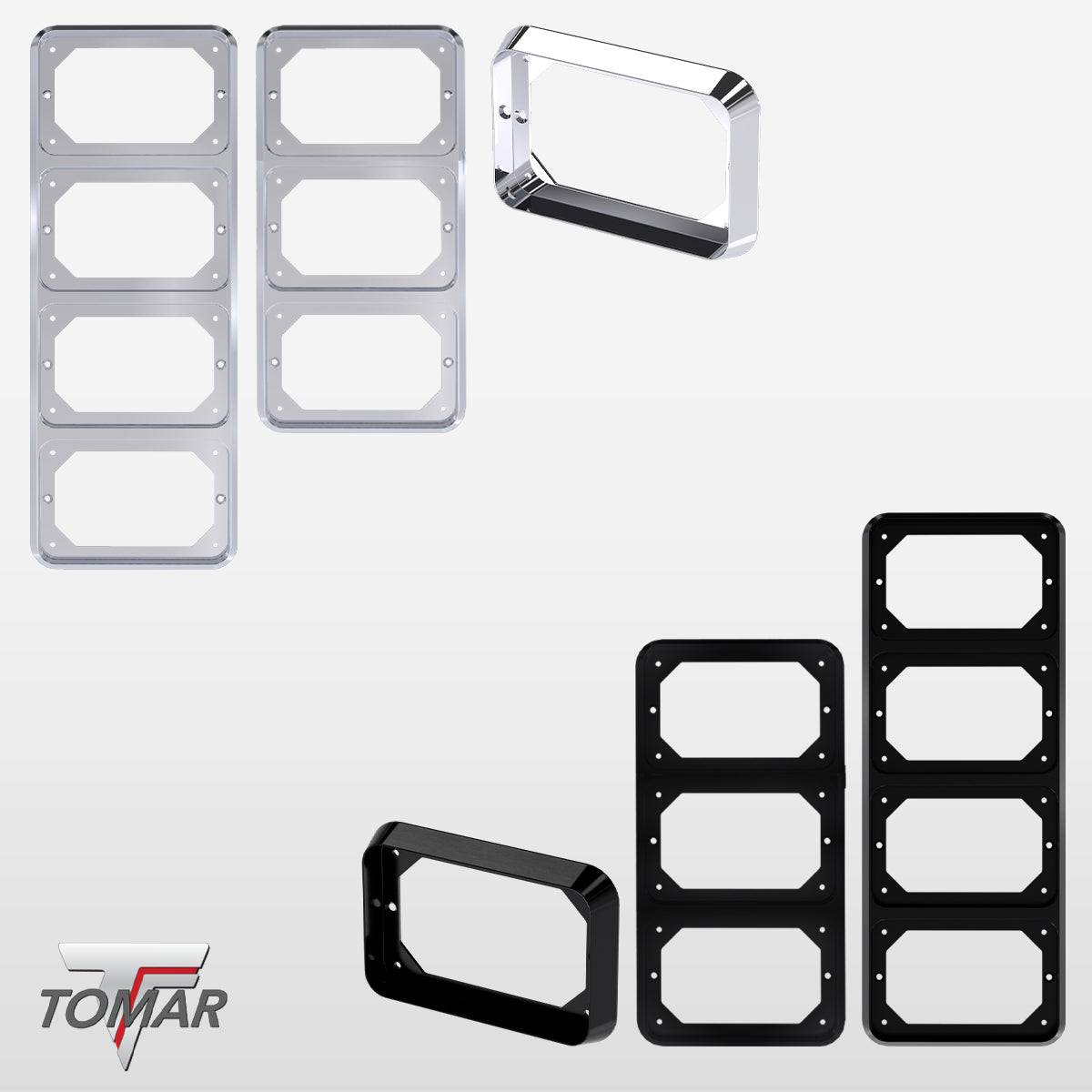 R46 Revolution Series Bezels – TOMAR Automotive