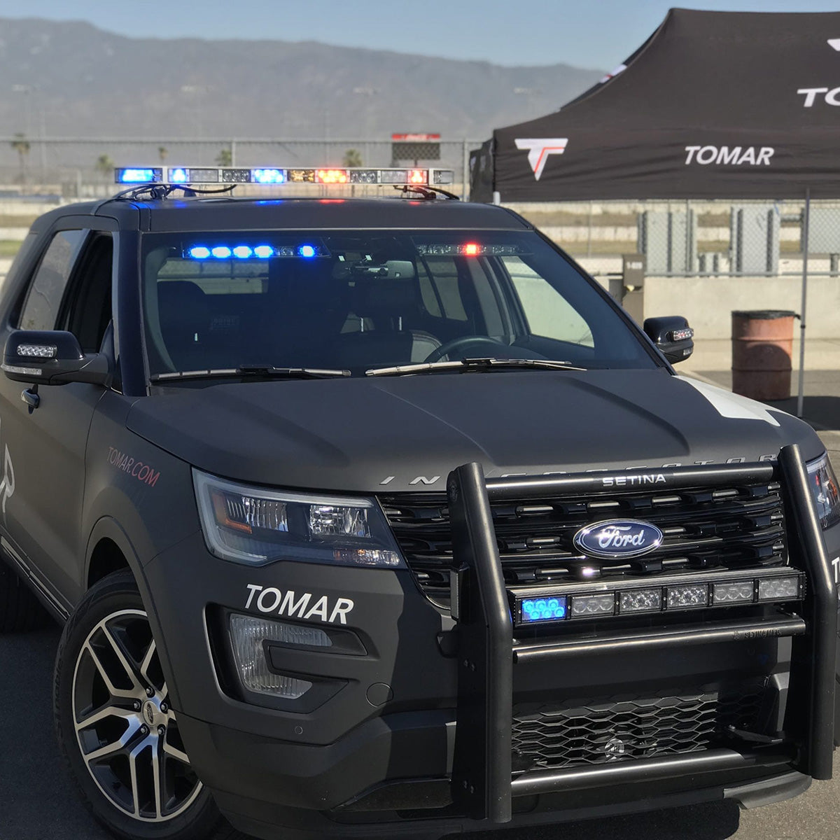 '11-23 Ford Explorer/PIU Spider Series Front Interior Lightbar – TOMAR ...